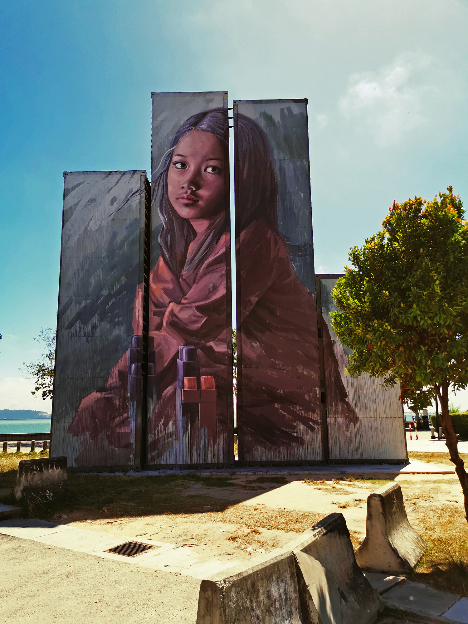 Penang Street Art (PICAF Site 2: Karpal Singh Drive) - Travel 2 Penang