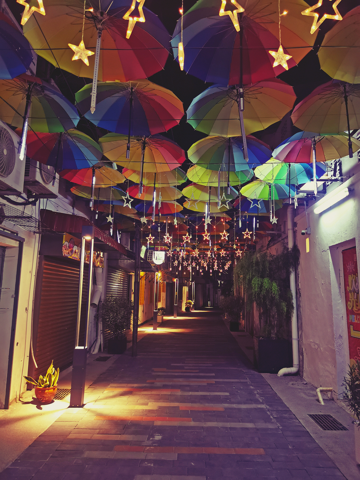Armenian Street Art Alley at Night - Travel 2 Penang