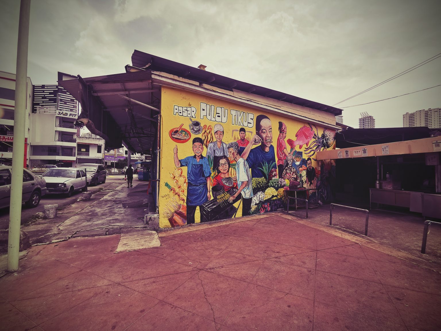 Penang Street Art (Pulau Tikus Market Mural) - Travel 2 Penang