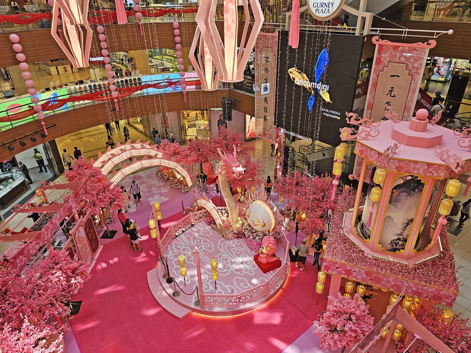 Gurney Plaza : 2024 Chinese New Year Festive Display - Travel 2 Penang