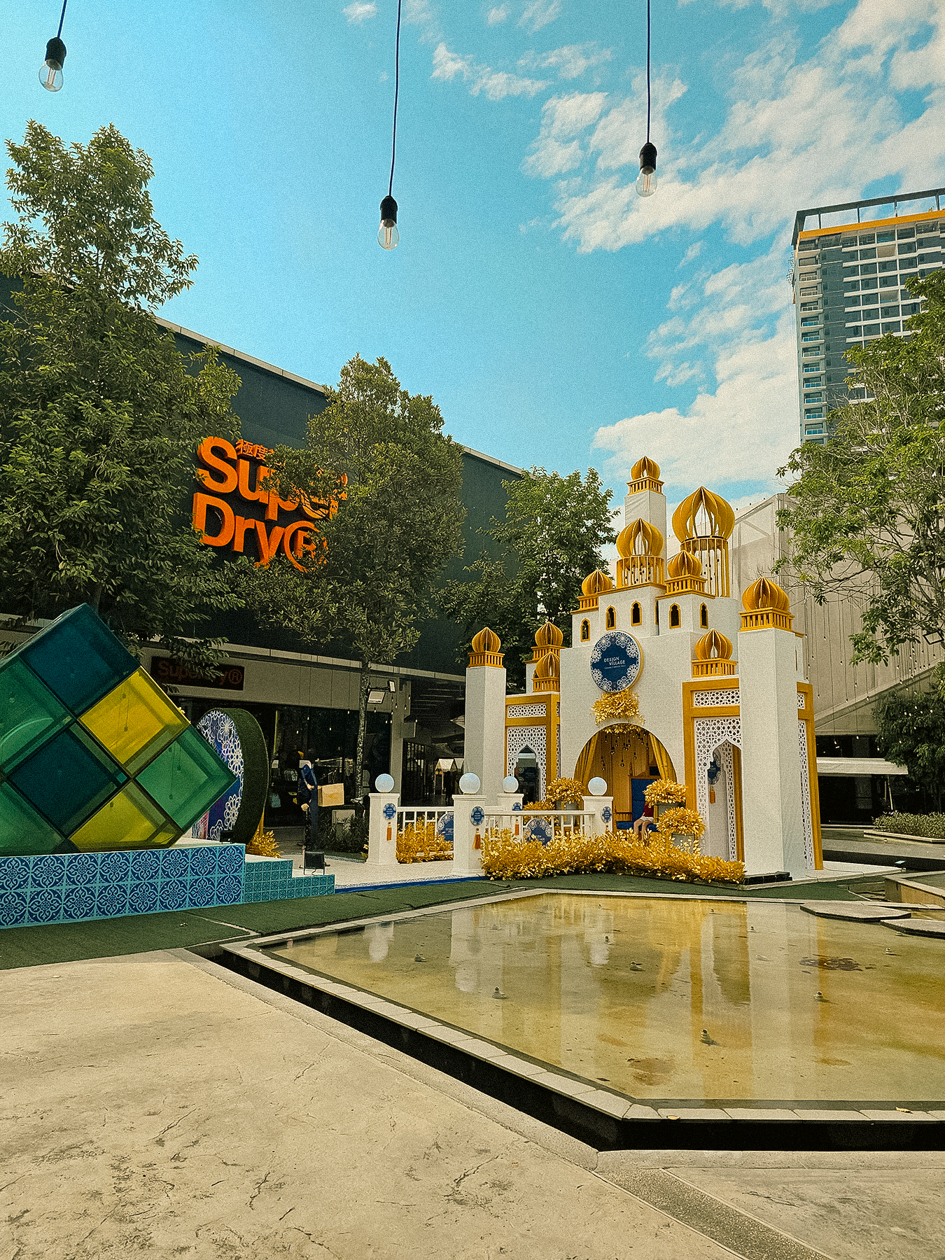 Hari Raya Display at Penang Design Village - Travel 2 Penang