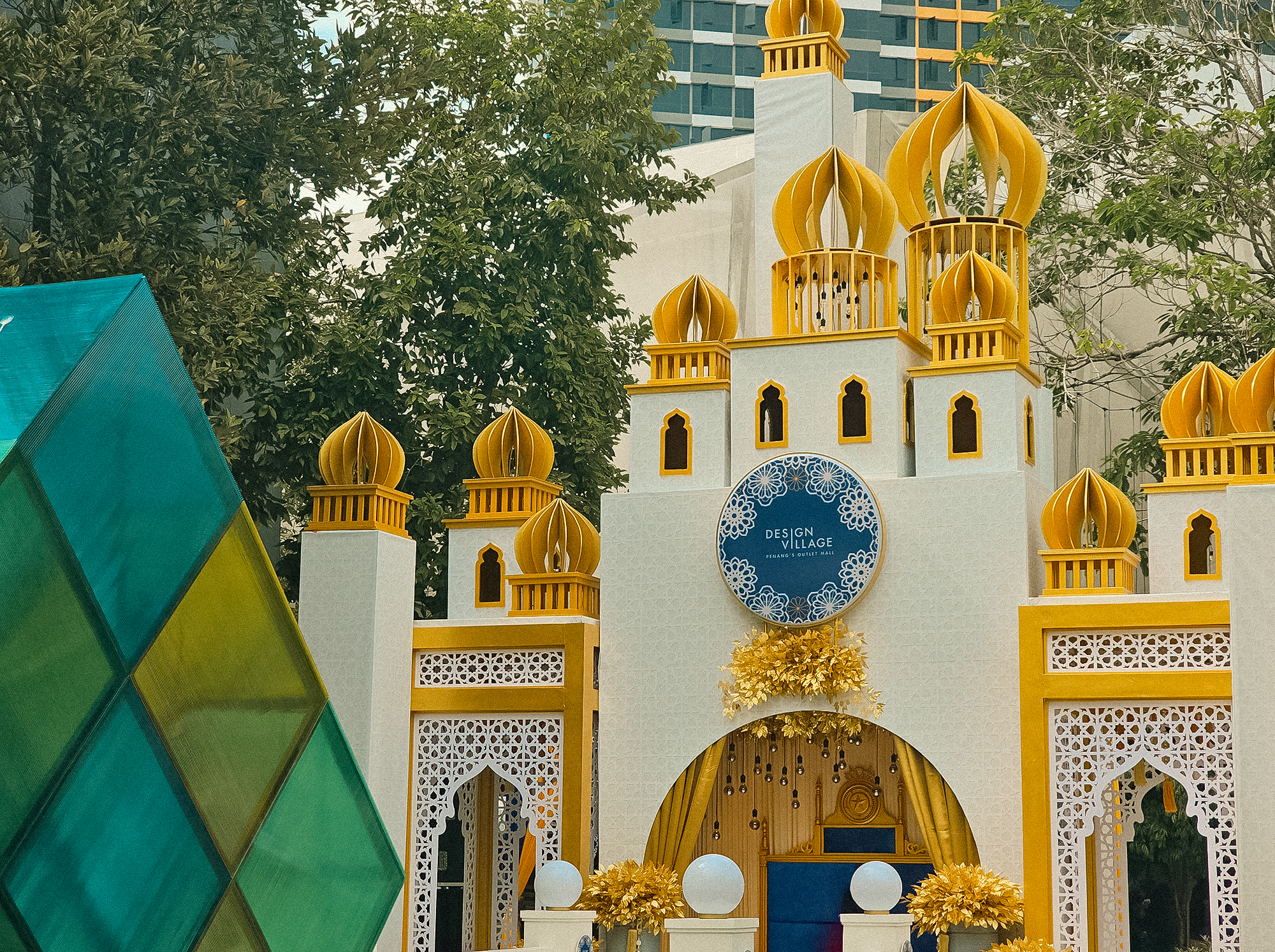 Hari Raya Display at Penang Design Village - Travel 2 Penang