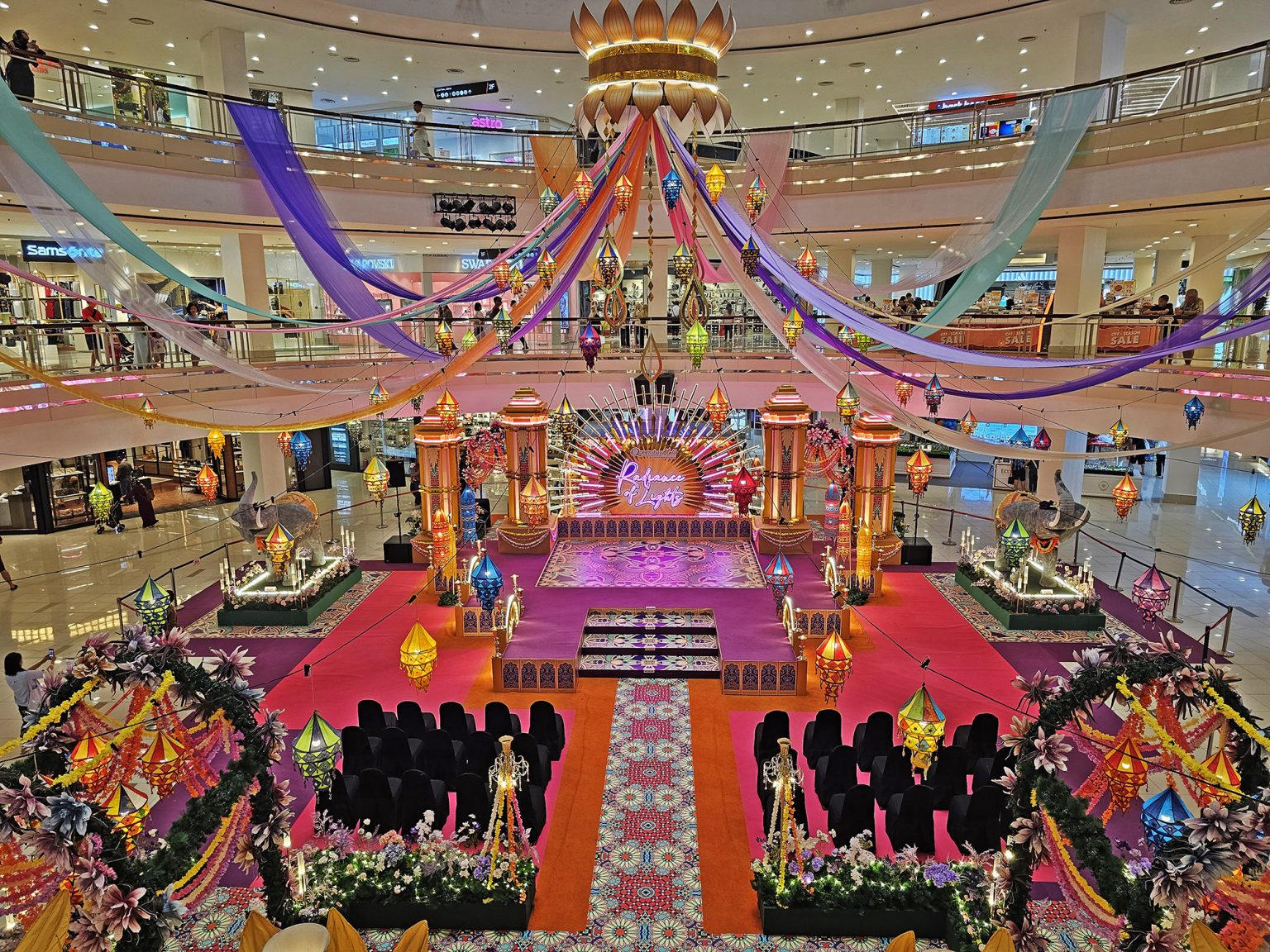 Queensbay Mall : Deepavali Festive Decorations 2025 - Travel 2 Penang